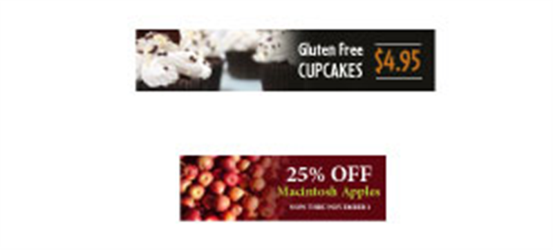 Custom Printed Shelf Channel Strips